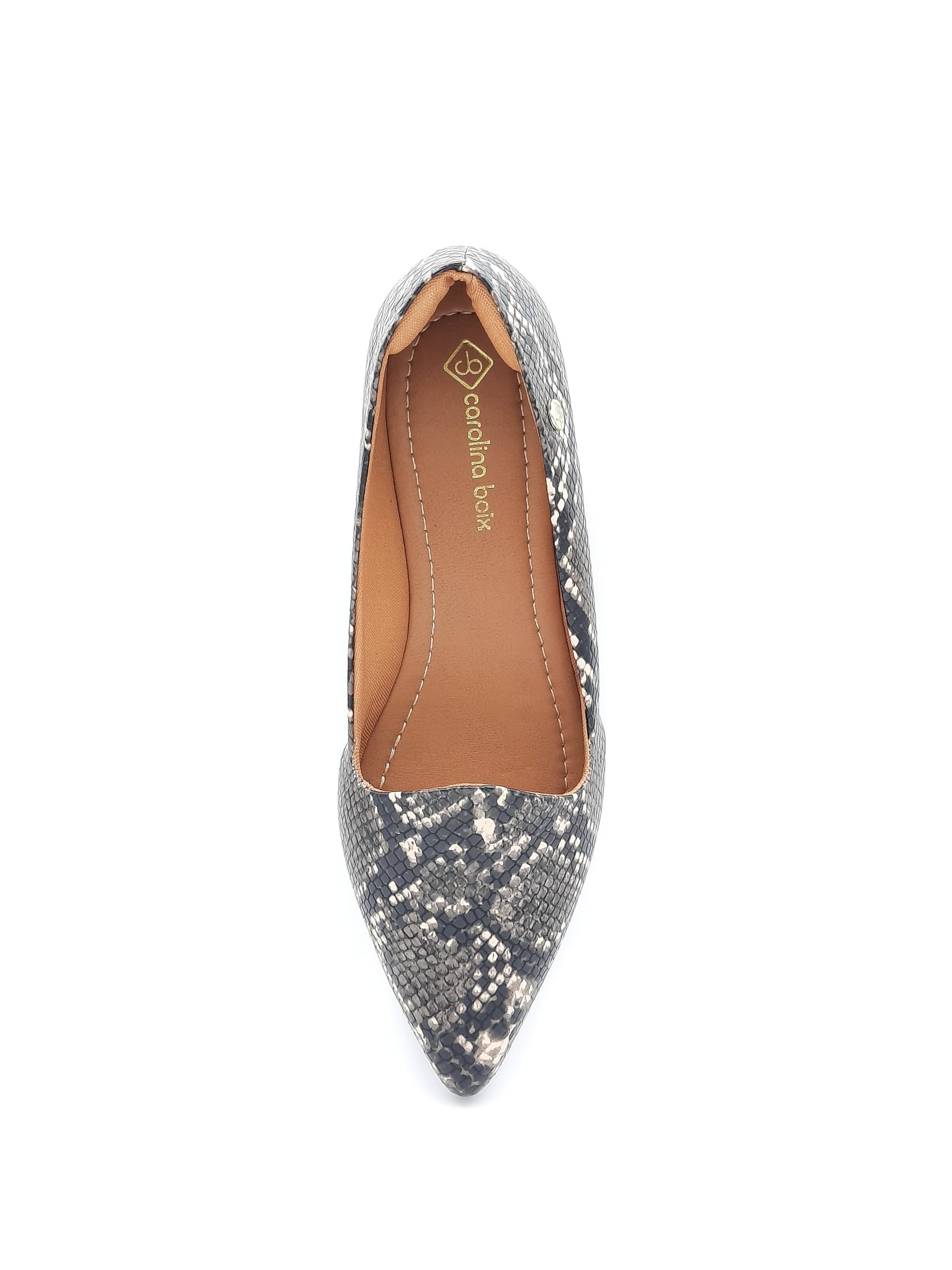 Phyton Natural women's pointy Ballerina - ZONA ZERO